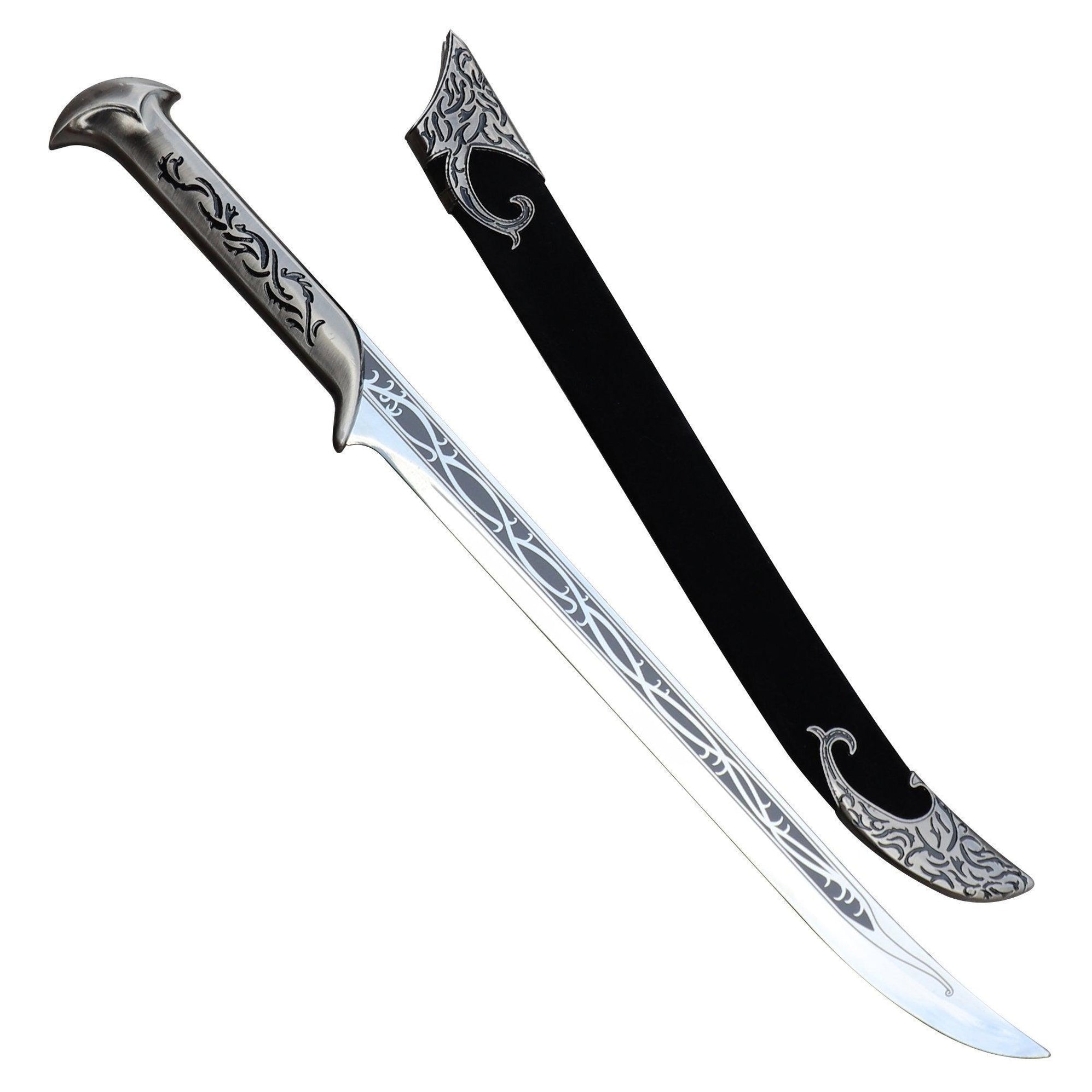 Fantasy Movie Replica Elven King Sword Velvet Sheath Included ...