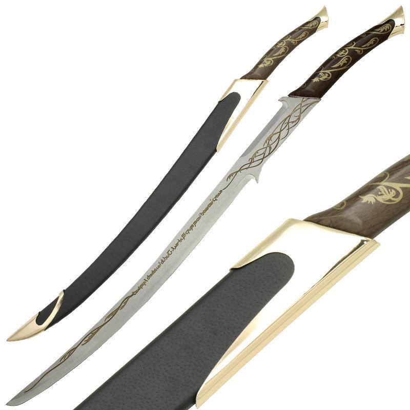 Mystical Elven Fantasy Scimitar Sword Replica — Medieval Depot