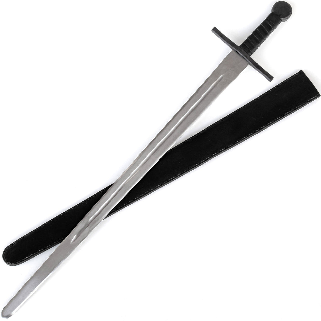 Black Knight Heavy Duty Sparring Sword Handmade for Battle — Medieval Depot