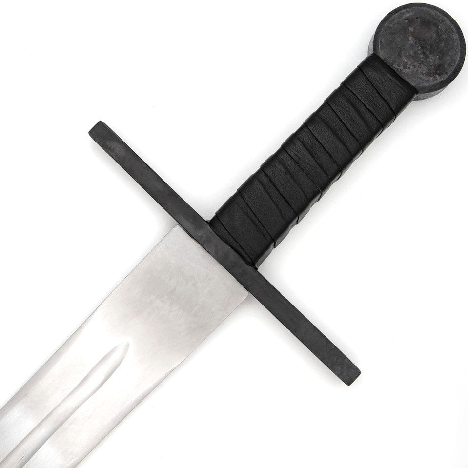 Black Knight Heavy Duty Sparring Sword Handmade for Battle — Medieval Depot