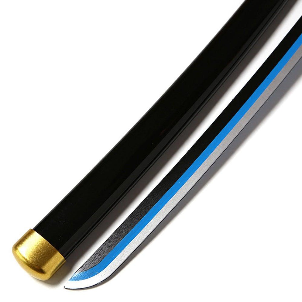Demon Slayer Giyu Tomioka Blue Nichrin Blade Katana Sword — Medieval Depot