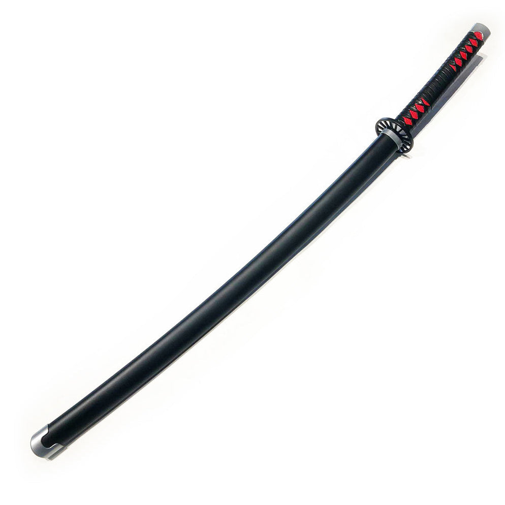 Replica Demon Slayer Katana Tanjiro's Blackened Two-Tone Blade ...