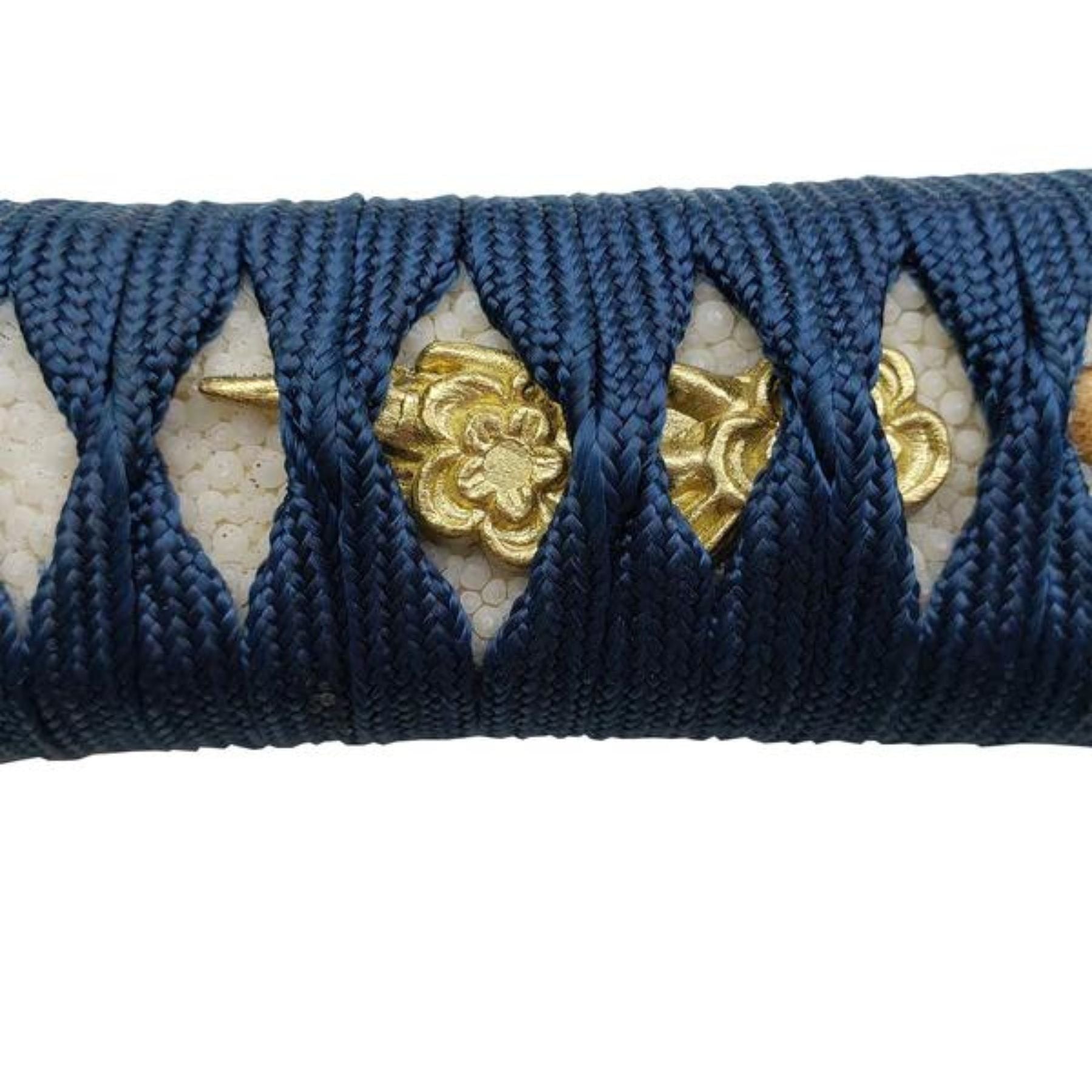 Elegant Japanese Tanto Dagger with Gold Accents — Medieval Depot