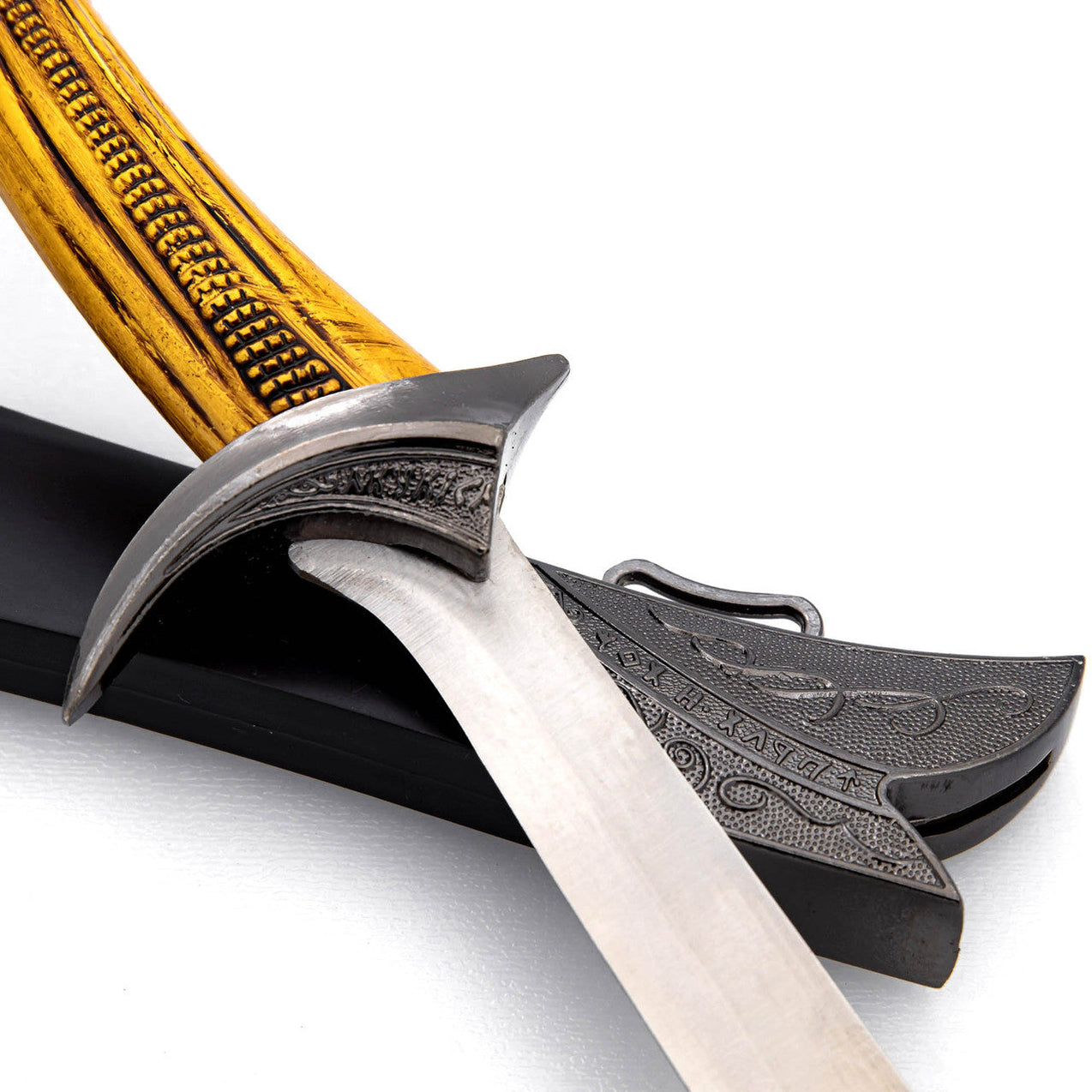 Elven Crest Enchanted Curved Dagger — Medieval Depot