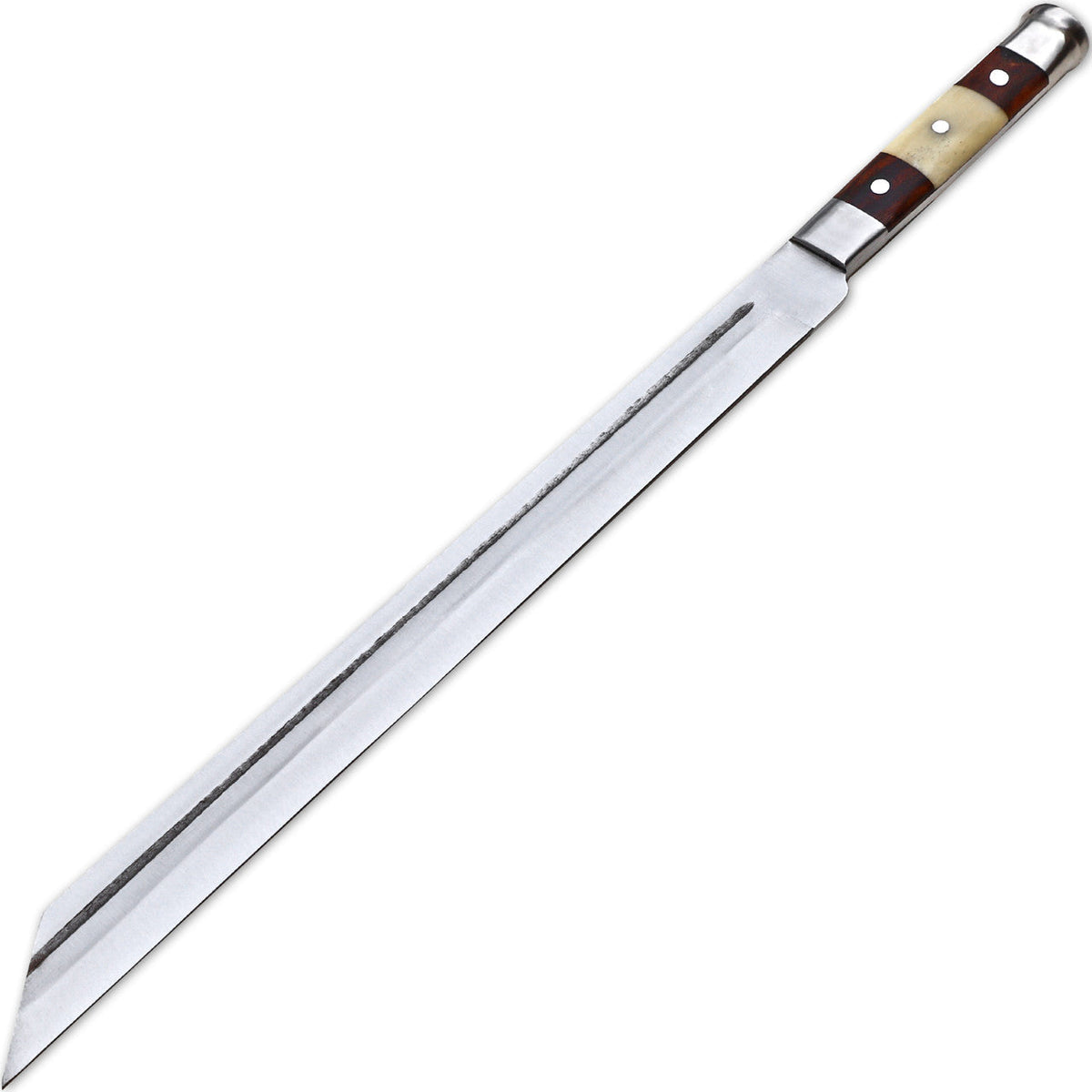 Full Tang Viking Seax Sword with Bone Handle — Medieval Depot