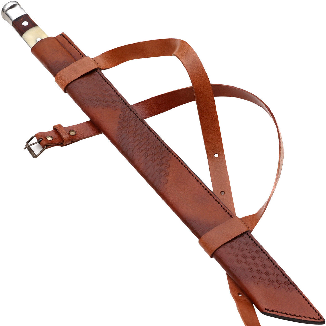 Full Tang Viking Seax Sword with Bone Handle — Medieval Depot