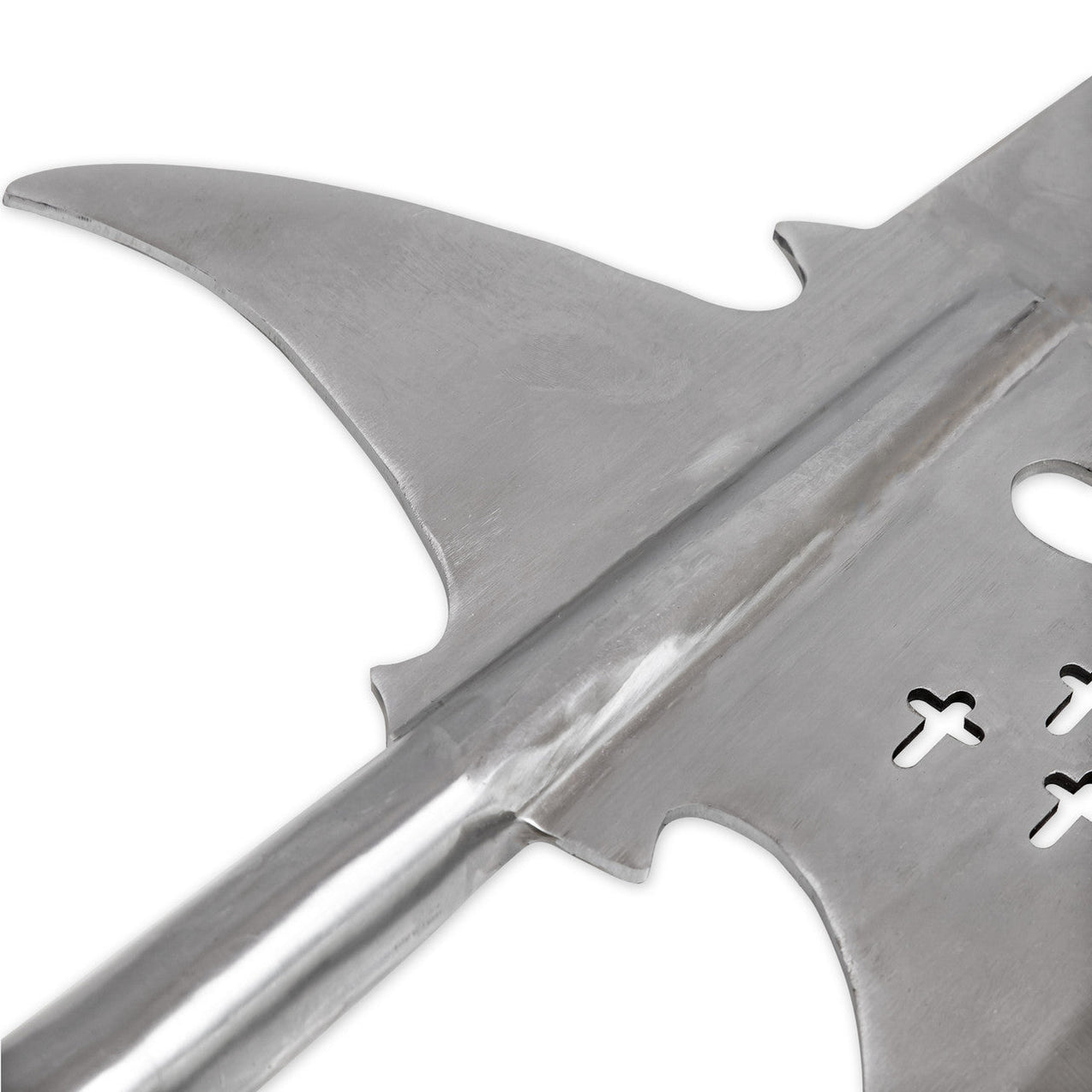 Functional Templar Knight Triple Edge Medieval Halberd Spearhead ...