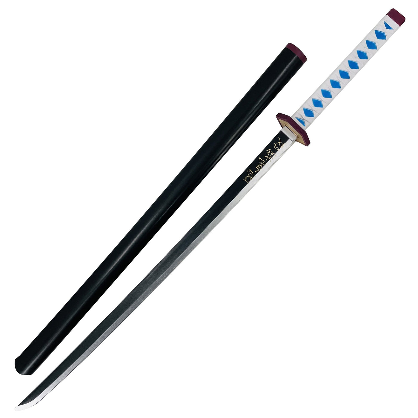 Giyu Tomioka Demon Slayer Foam Katana Sword With Scabbard — Medieval Depot