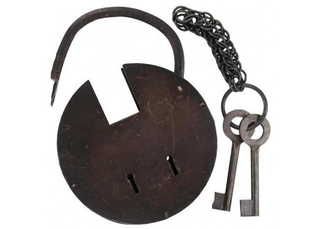 Bambridge Fleet Medieval Prison Cell Padlock — Medieval Depot