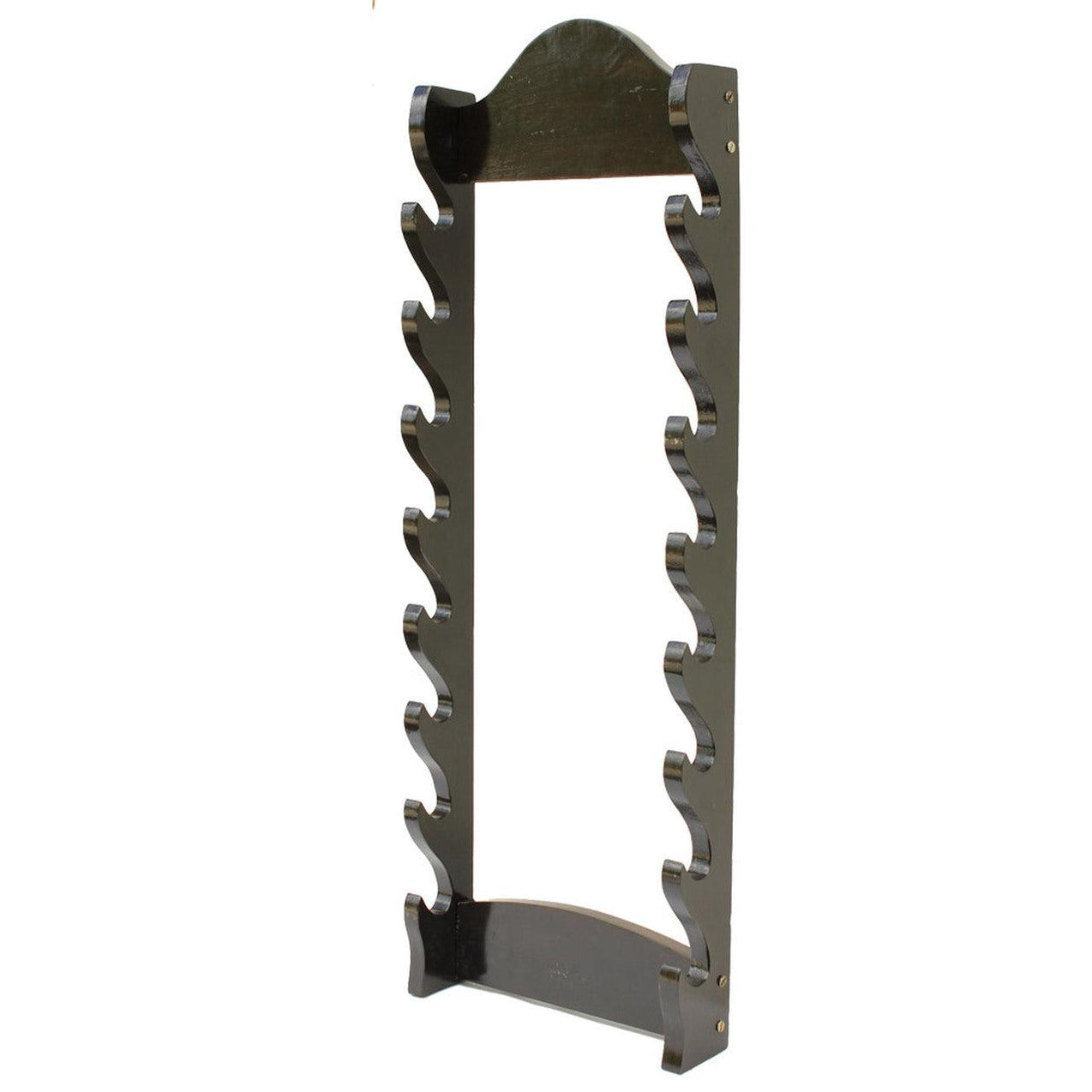 Premium Eight Tier Solid Wall Sword Display — Medieval Depot