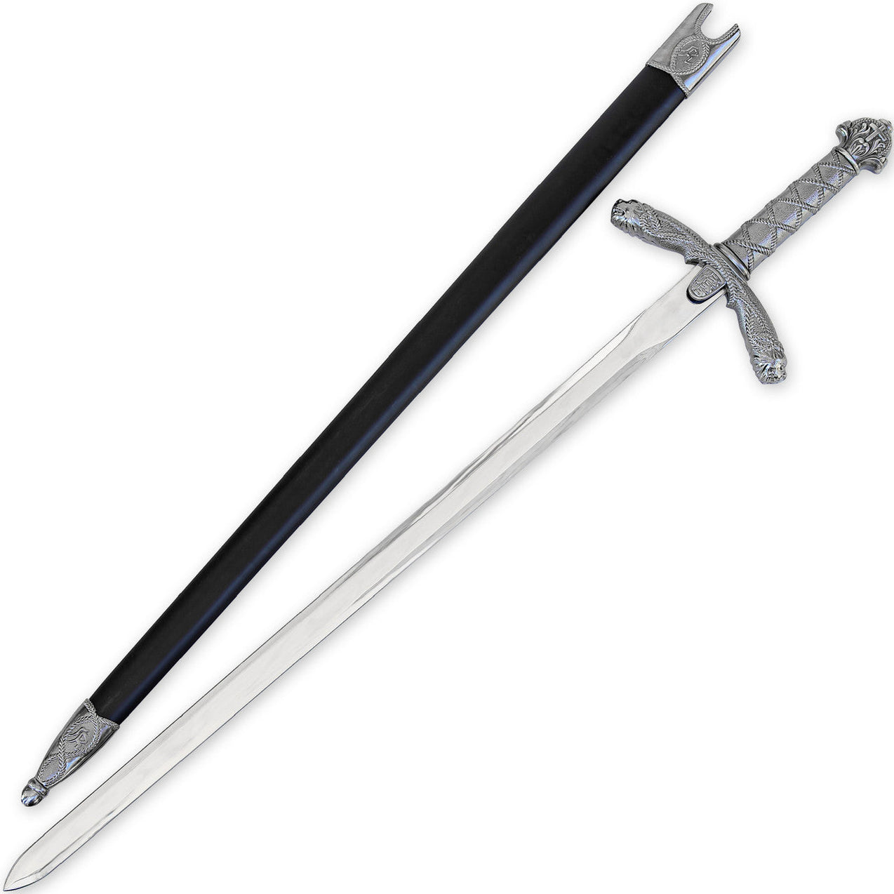 Lionheart Crusader Sword with Cross Emblazoned Pommel — Medieval Depot