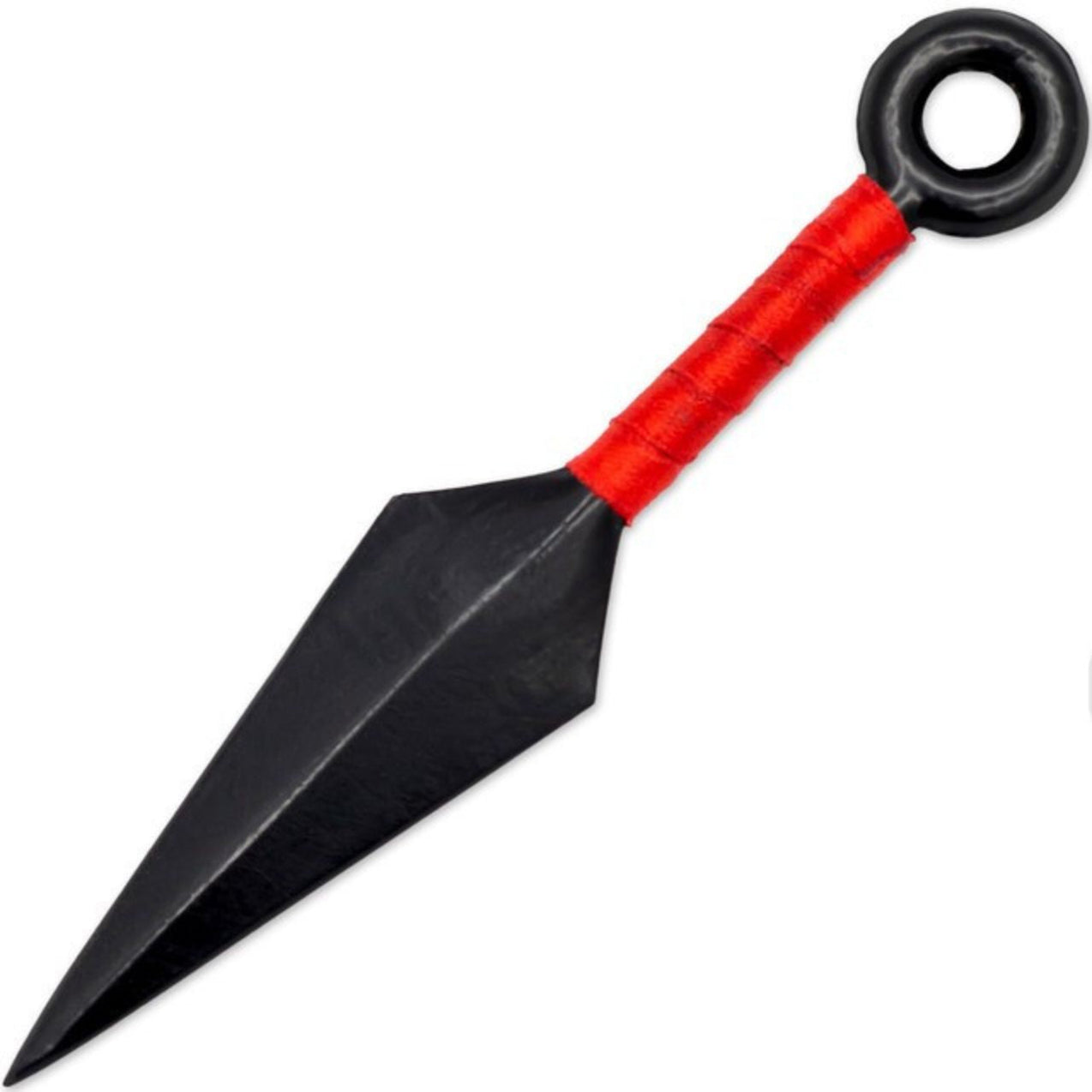 Shadow Strike Trio Red-Wrapped Mini Kunai Throwing Knives Set with Bel ...