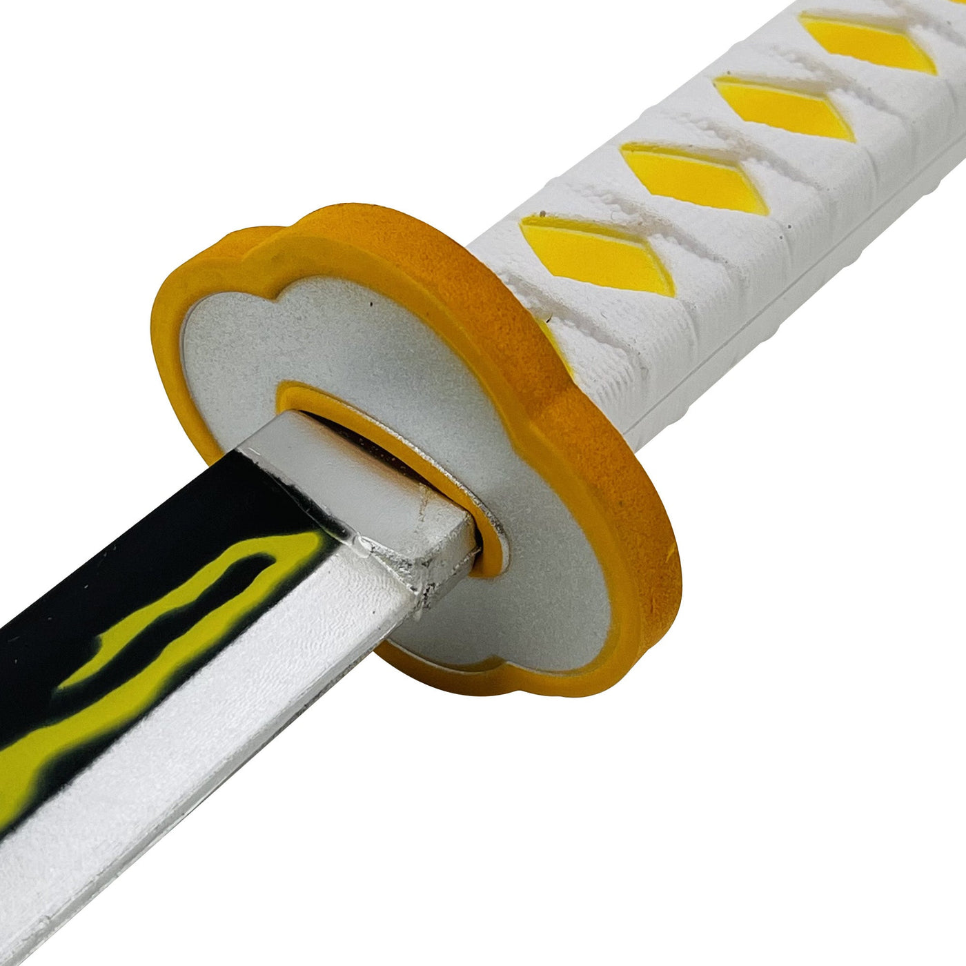 Zenitsu Agatsuma Demon Slayer Foam Katana Sword With Scabbard ...