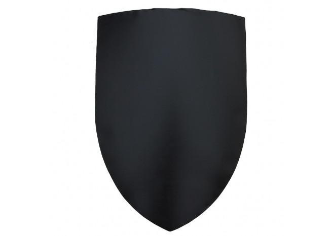 Black Medieval Blank Customizable War Shield — Medieval Depot