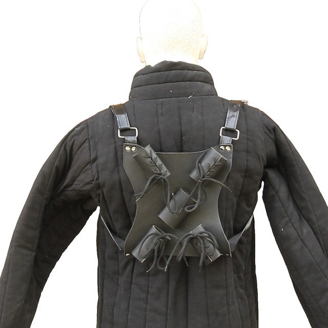 Universal Rogue Twin Sword Back Sheath — Medieval Depot